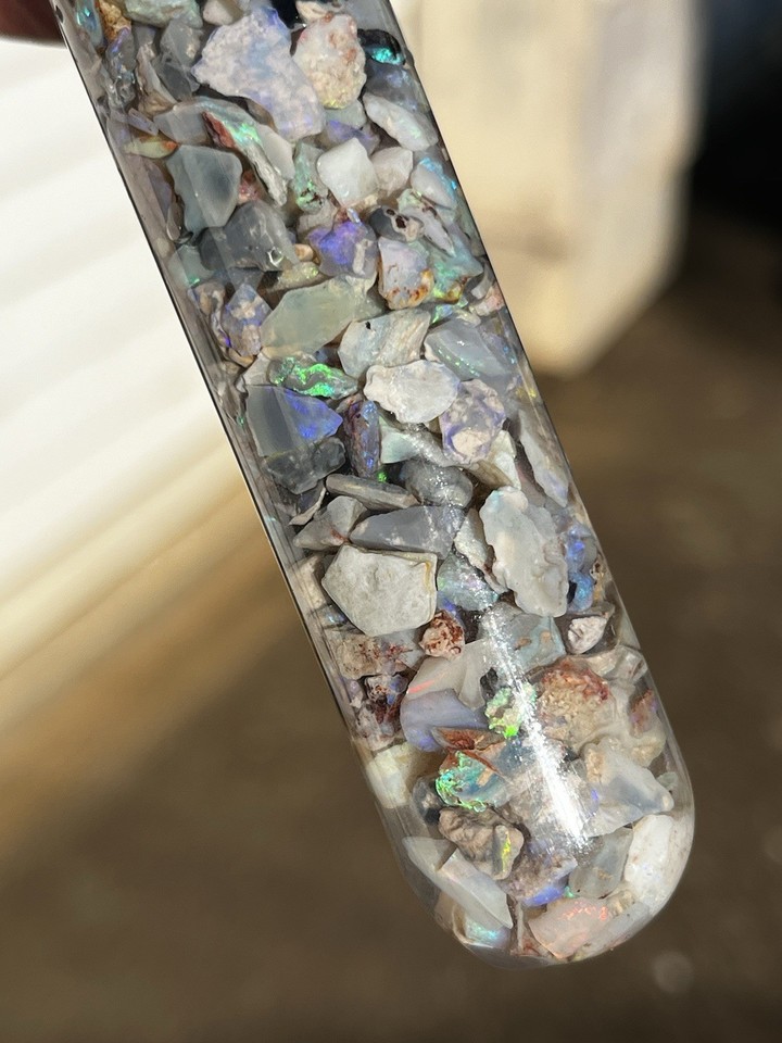 Crystal Opal 190ct Lightning Ridge Chip Colour Australian Opals ...