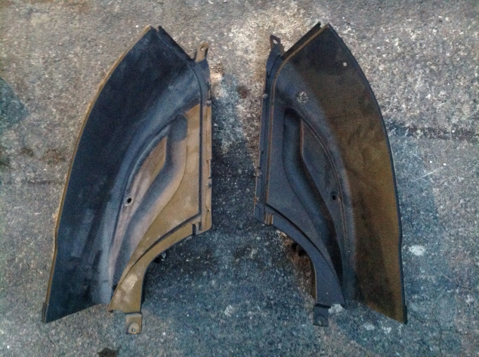 00 01 02 03 HONDA S2000 TRIM RiGHT and LEFT MOLDING PANEL UNDER ROOF ...