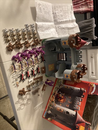 VERY RARE Blue Box Hidden Adventures Castle Play Set, Complete, MANY ...