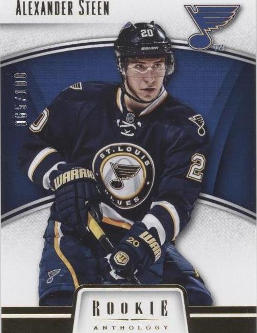 2013-14 Panini Rookie Anthology - Alexander Steen #84 Gold /100 for ...