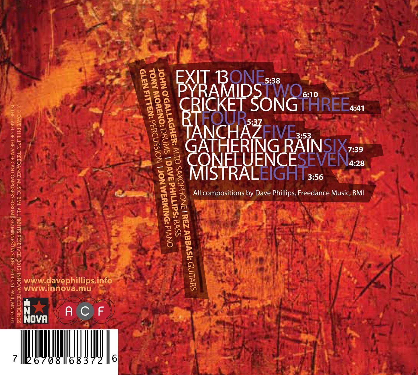 Dave Phillips and Freedance Confluence (CD) | eBay