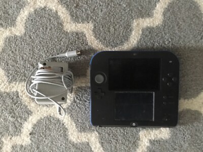 Nintendo 2DS Launch Edition Blue and Black Handheld System - Black/Blue ...