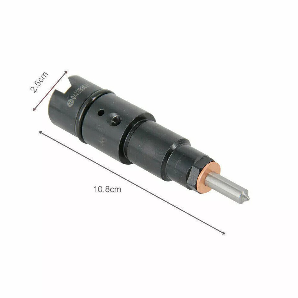 6PCS 0432193635 Fuel Injectors RV275 24V For BOSCH Dodge Cummins 40-50 ...
