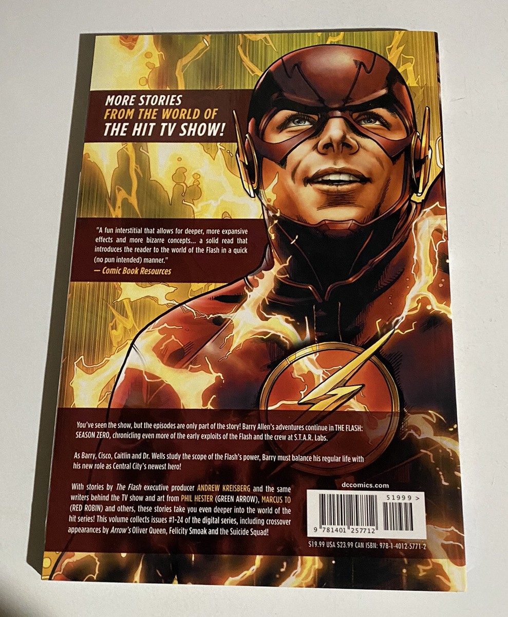 Felicity Smoak And Barry Allen Comics Flash Season Zero TPB (2015 DC)