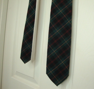 Pendleton Green Tartan Plaid Men's Neck Tie 100% Virgin Wool | eBay