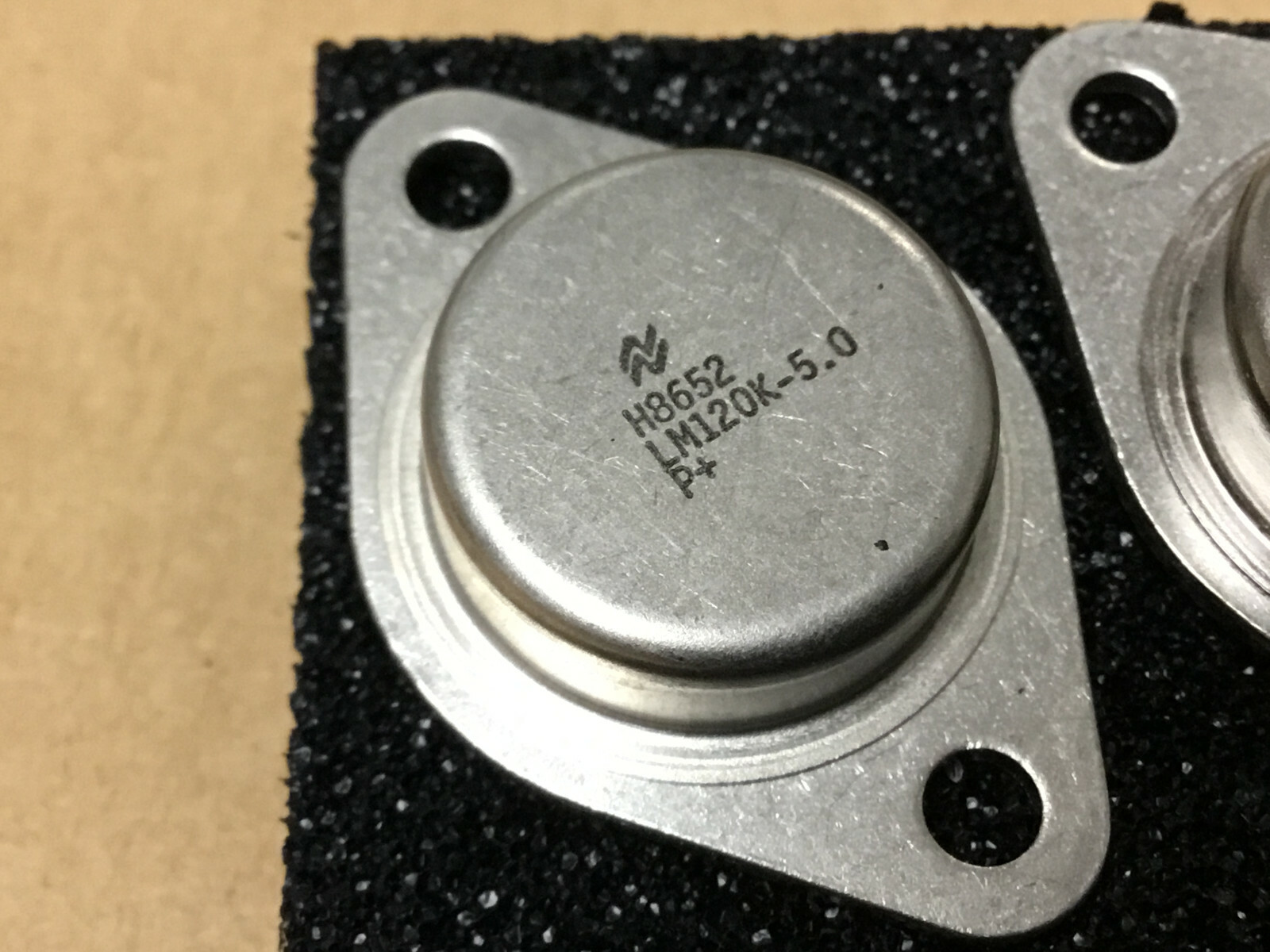 (1 PC) NATIONAL LM120K-5.0 Voltage Regulator, -5V, Bi-Polar, 3 Pin ...