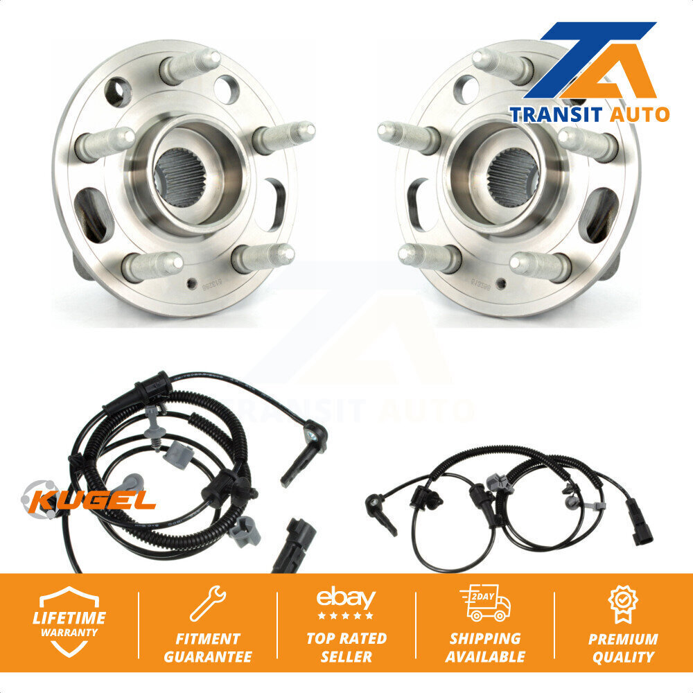 Rear Wheel Hub Bearing & ABS Sensor Kit For Chevrolet Malibu Impala ...