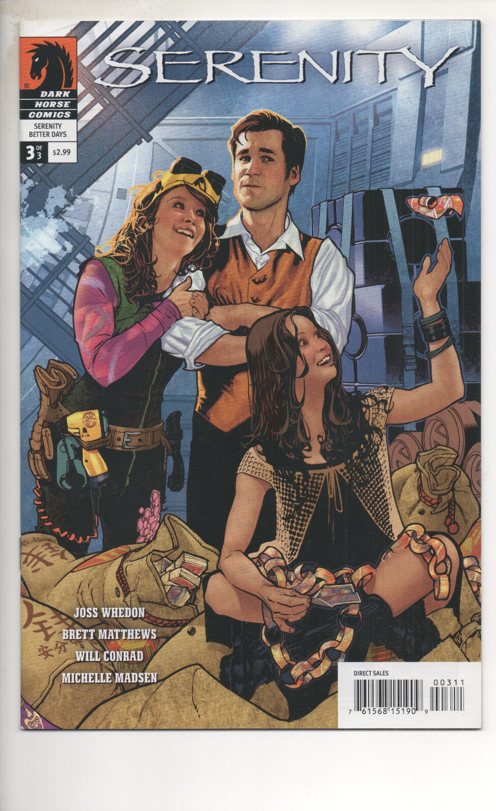 SERENITY Better Days #3 (2008) Joss Whedon Matthews Conrad Dark Horse ...