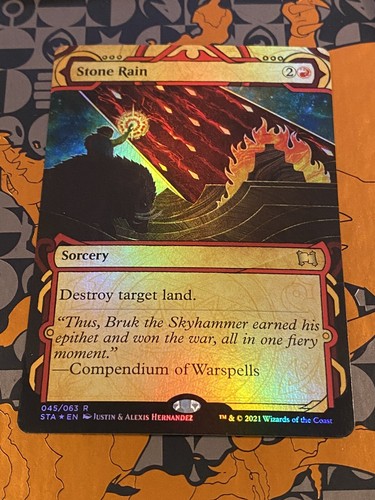 Stone Rain - Foil Strixhaven Mystical Archive NM MtG Magic the ...