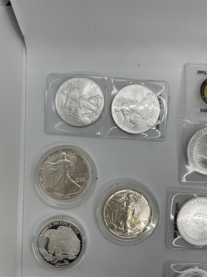 19 oz .999 Fine Silver Coins – Money Metals Exchange – Bullion Lot ...