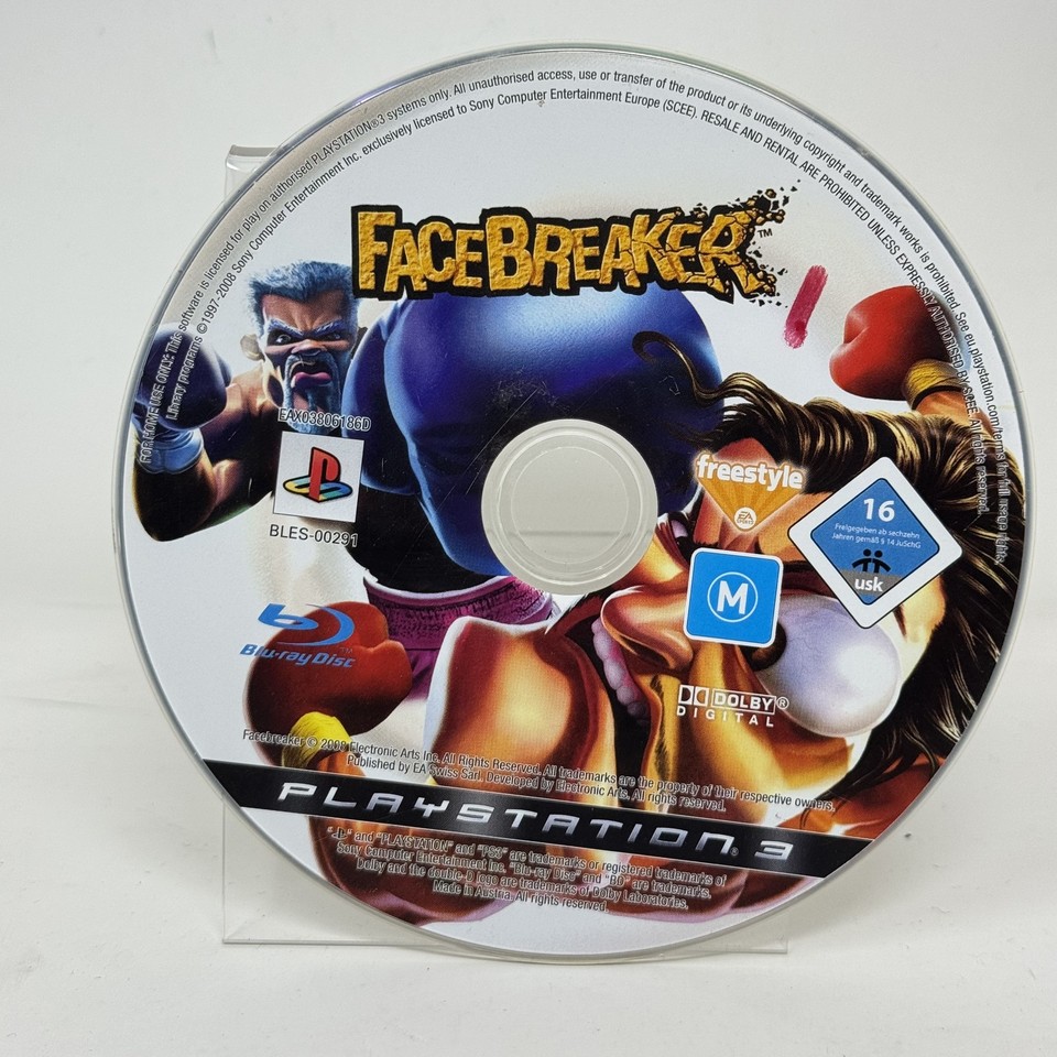FaceBreaker PlayStation 3 Video Game Multiplayer Fighting | eBay