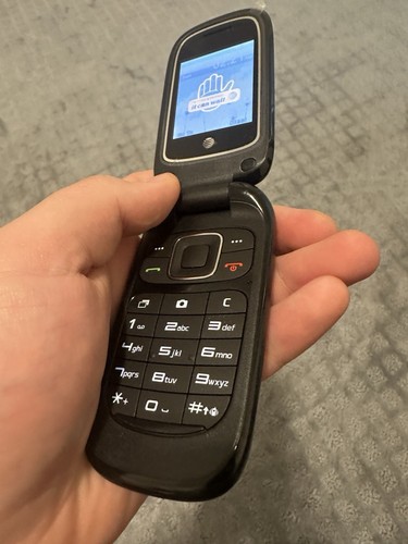 ZTE Z222 Cell Phone (AT&T) Wireless 2" TFT Color Screen Flip Cellular ...