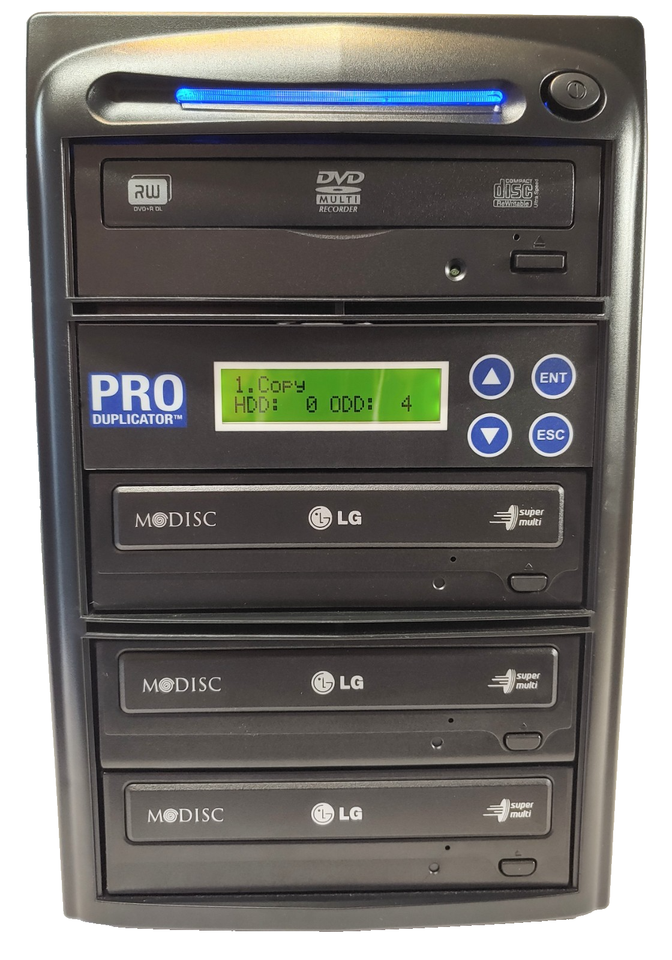 LG Pro Duplicator 1 to 3 DVD CD Burner Tower - Excellent Condition NOB ...