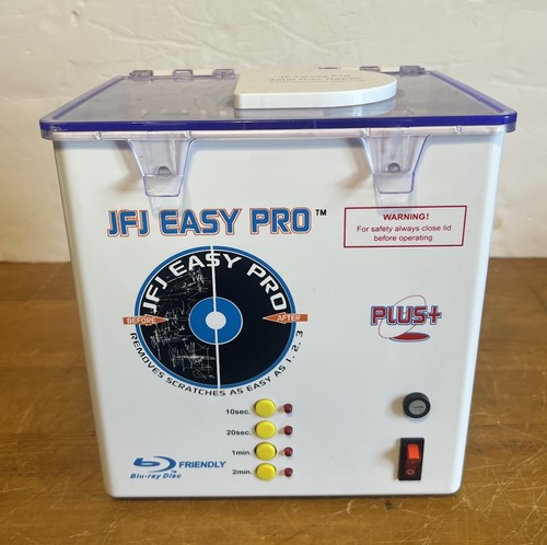 JFJ Easy Pro Plus CD DVD Blu-ray Video Game Cleaning Repair Machine | eBay