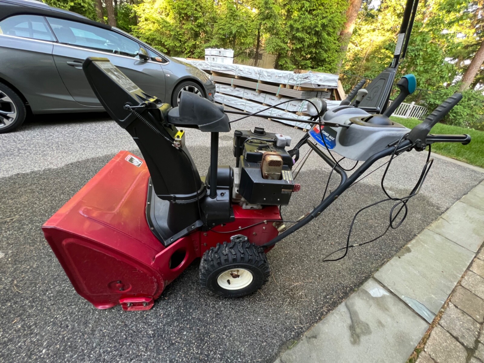 Toro Power Max 826 26" 252cc Two-Stage Electric Start Snow Blower-model ...