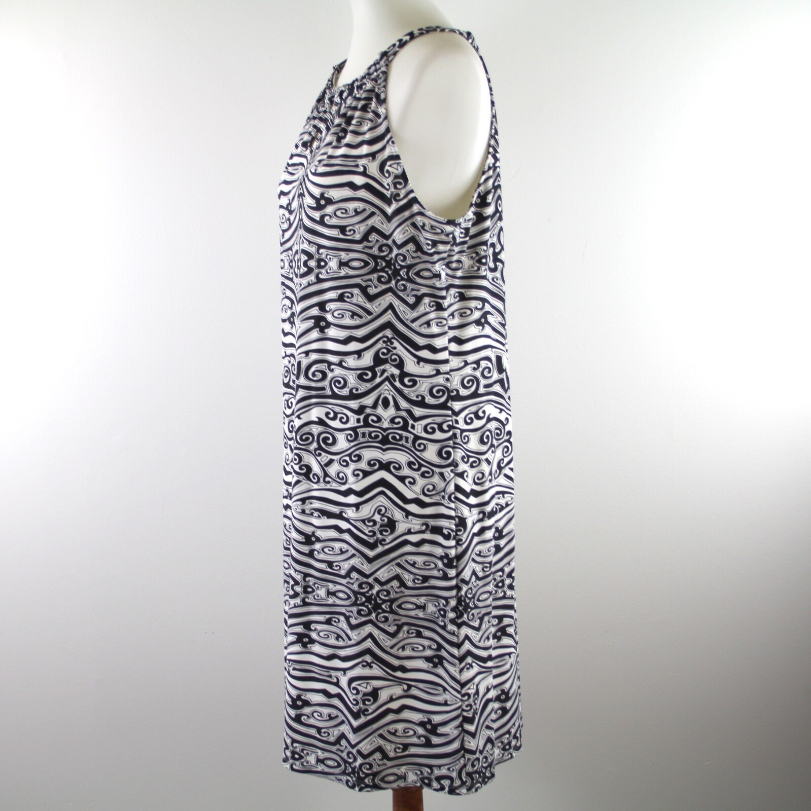 Jude Connally Lisa Cloth Pullover White Black Geometr… - Gem