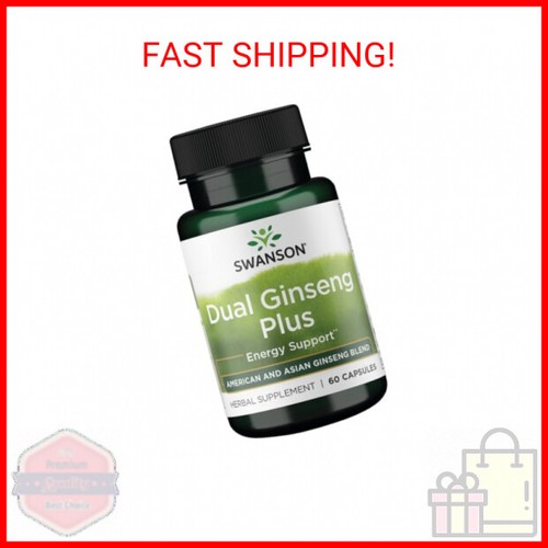 Swanson Dual Ginseng Plus 60 Capsules | eBay