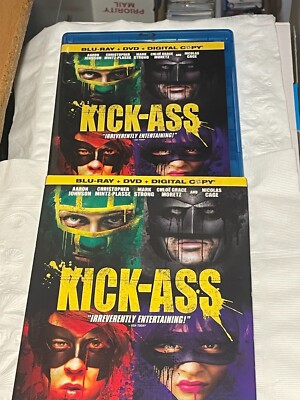 Kick-Ass Blu-ray DVD 2010 3 Disc Set WS with Slipcover 31398121381| eBay