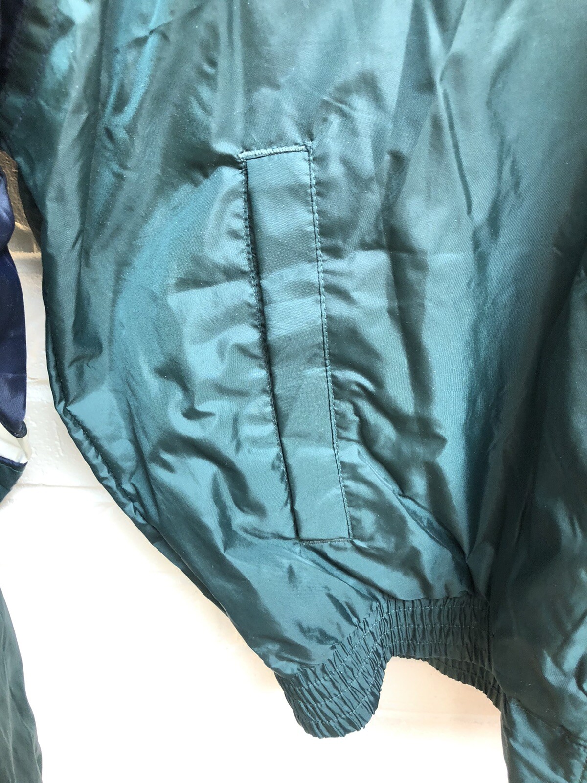 Rawlings NWT Mens Front Zip Multi Colored Nylon Water Resistant Jacket ...