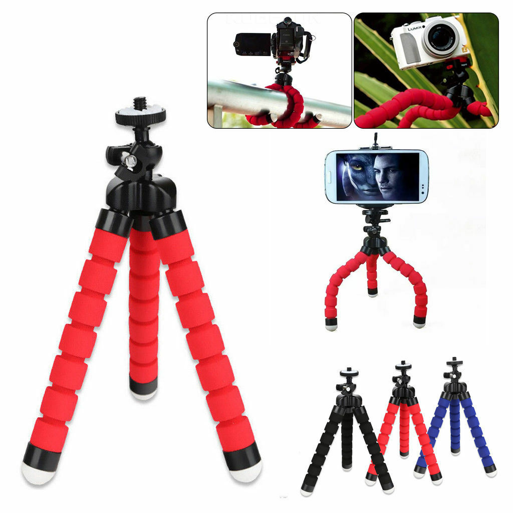 octopus red tripod Rollei Monkey Pod Camera Tripod Flexible In Red ...