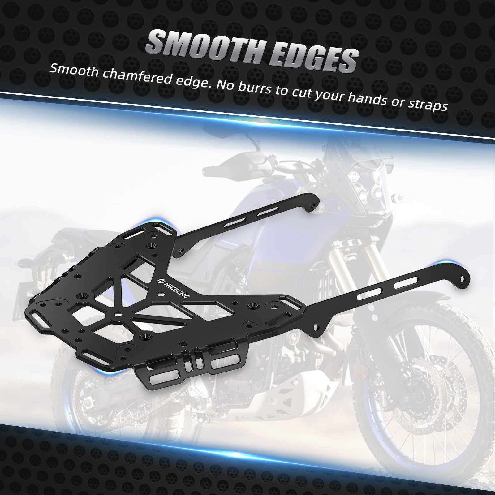 NICECNC Rear Luggage Rack Kit For Yamaha Tenere 700 XTZ07 XTZ700 2019 ...