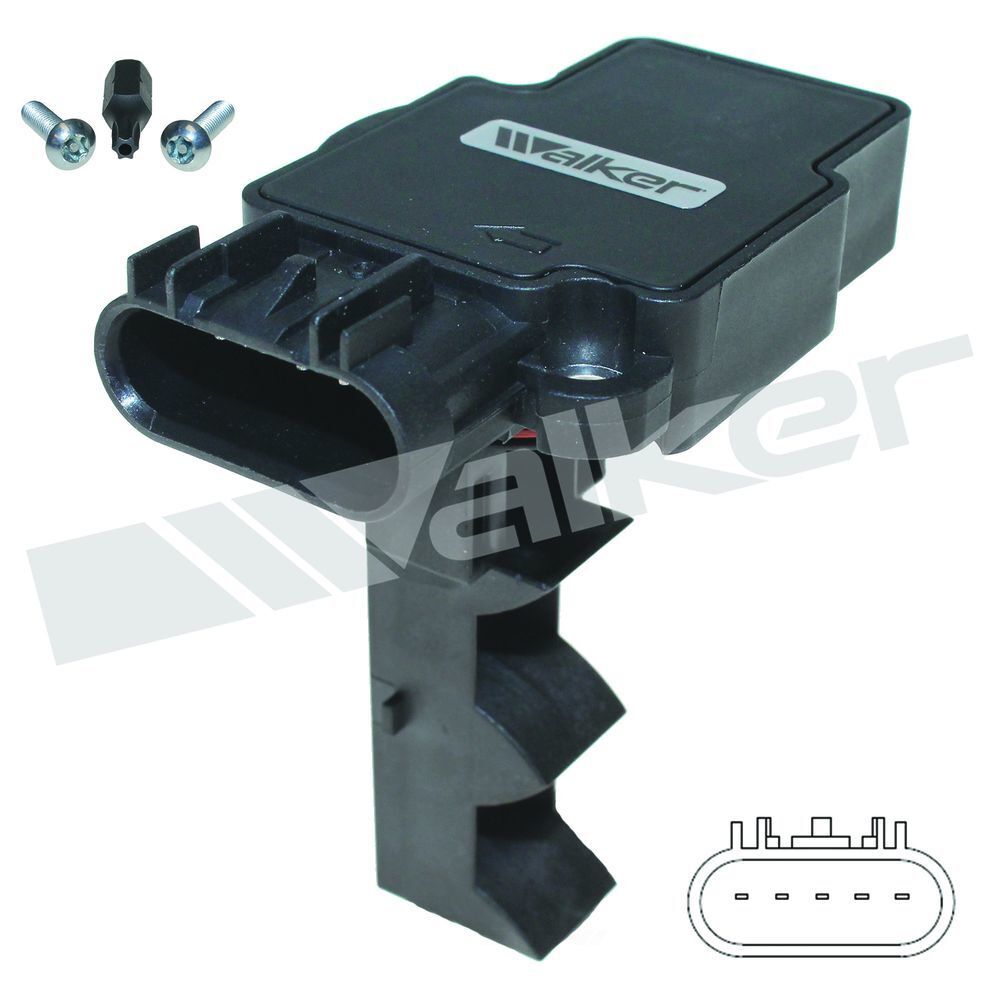 Mass Air Flow Sensor-Sensor Only Walker Products 245-1250 for sale ...