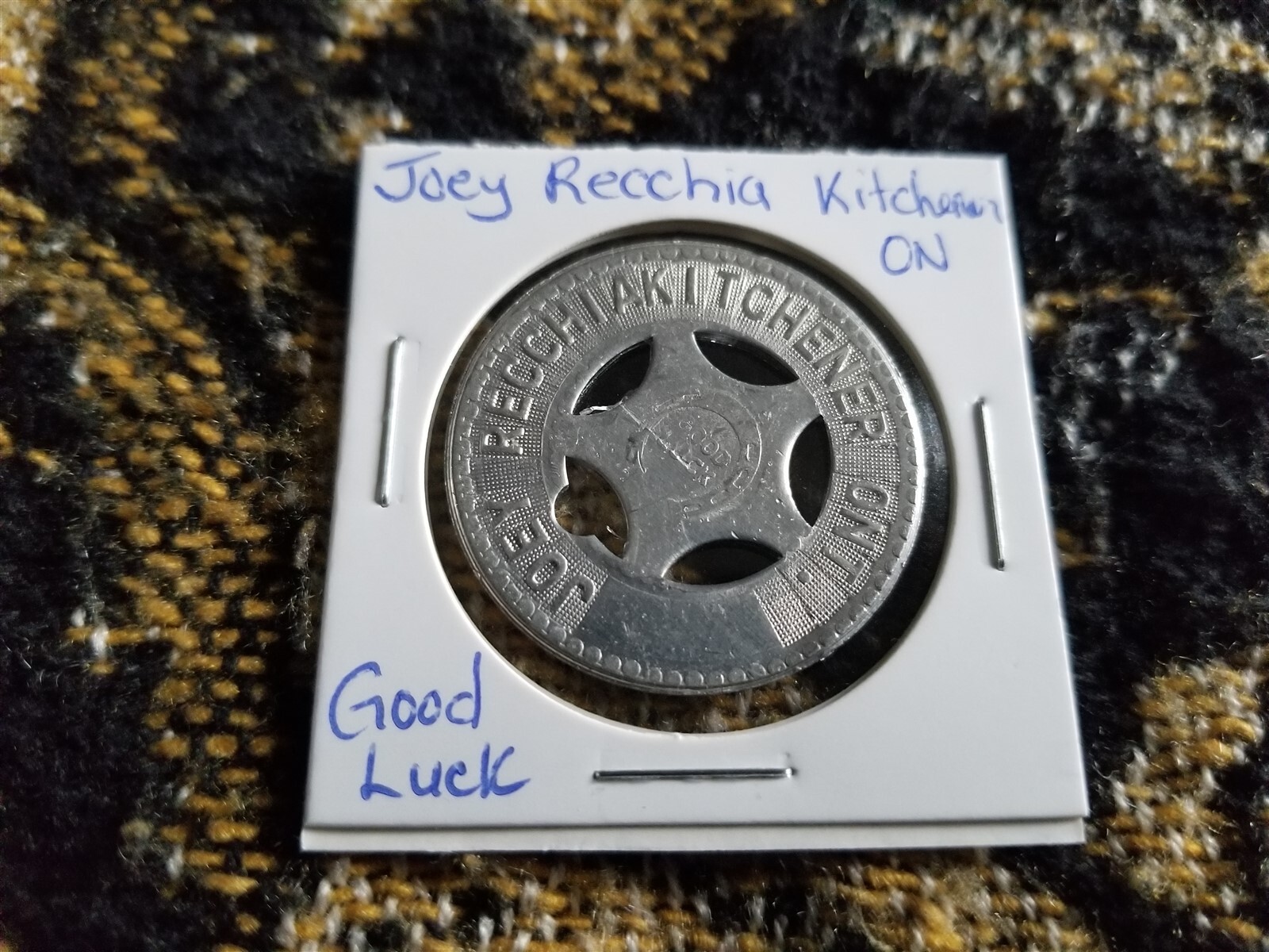 Joey Recchia - Kitchener Ontario Canada - Good Luck - Custom Typer | eBay