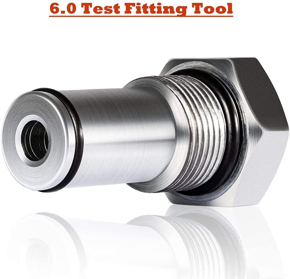 6.0 High Pressure Oil Pump IPR Valve Air Test Fitting Tool for Ford ...