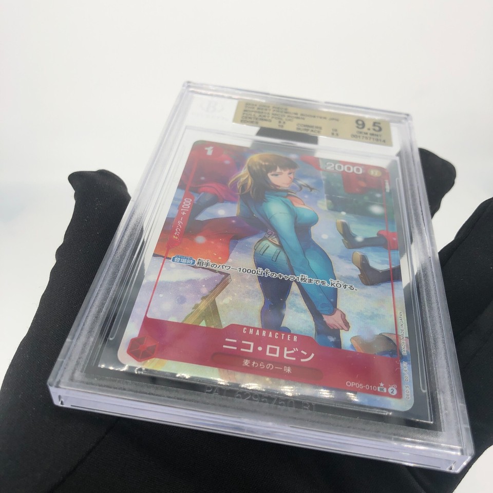 One Piece Card BGS 9.5 Nico Robin OP05-010 UC Parallel Japanese [9.5 ...