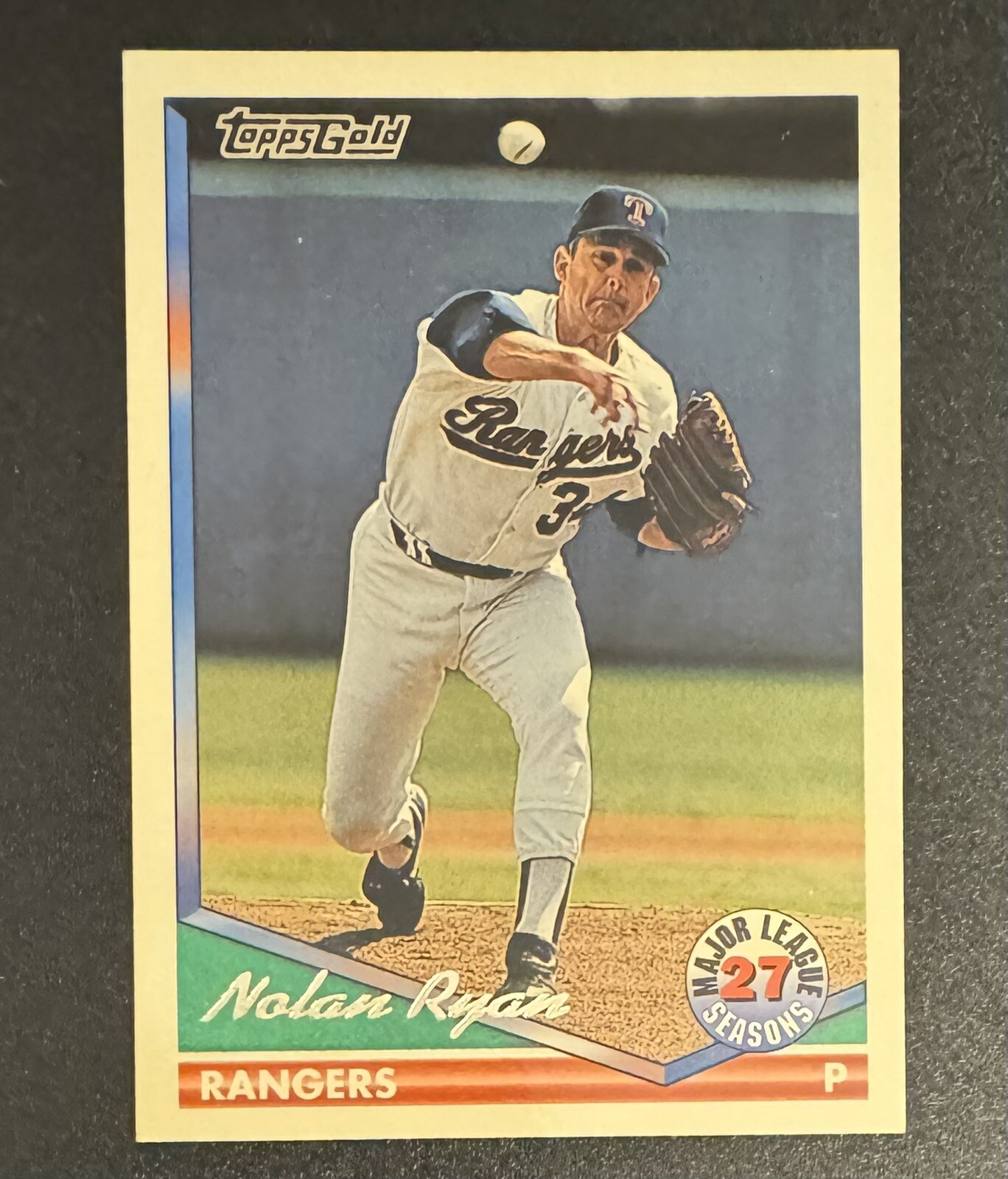 Nolan Ryan 1994 Topps Gold Tribute #34 - Texas Rangers C | eBay