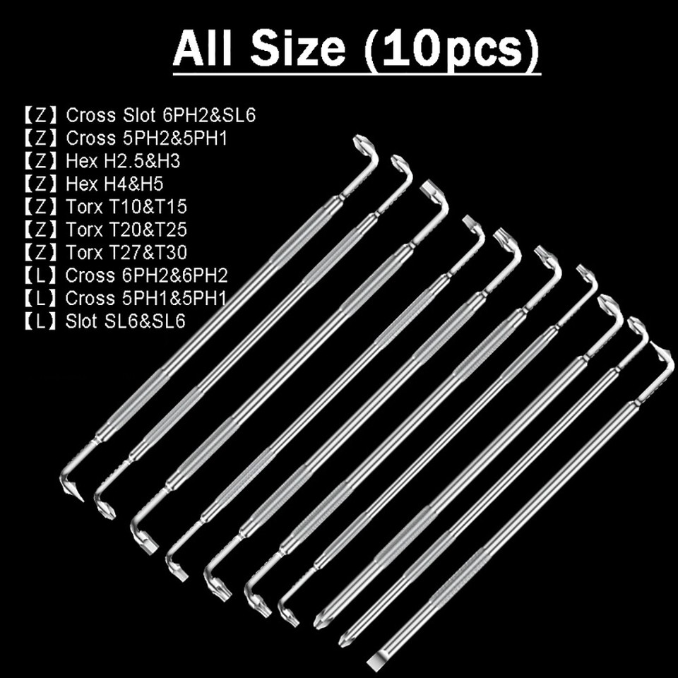 Magnetic Slot Phillips Hex Torx Screwdriver Wrench Right Angle Tight ...