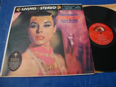 Pierre Monteux RIMSKY-KORSAKOV Scheherazade RCA LSC-2208 NM SD 9S/10S ...