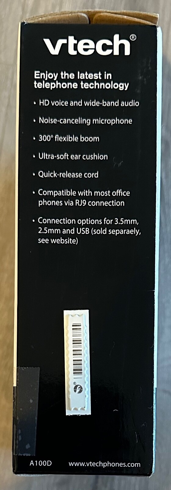 VTech A100D Wideband Binaural Headset Vtea100d for sale online | eBay