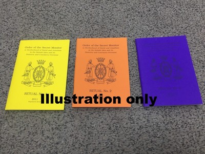 Masonic Ritual books: Order of the Secret Monitor | eBay