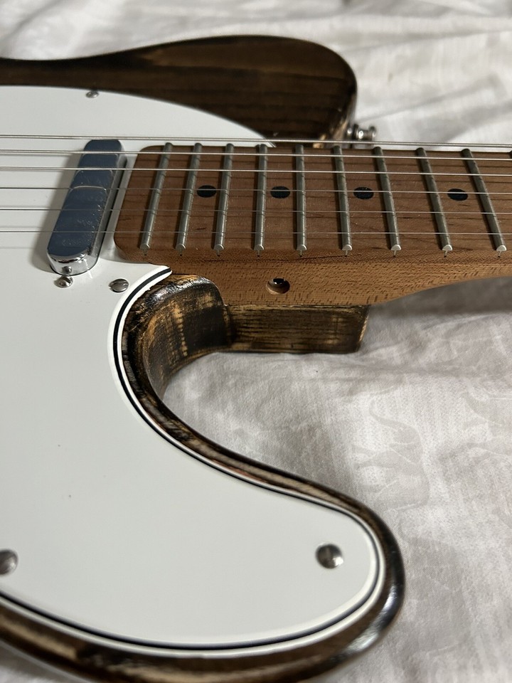 Fender Telecaster - Custom Built - Ash Wood Body,Roasted Maple Wood ...