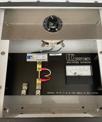 Corrpro Rectifier Aegion Corrpower Rectifier R-P-1-A-A-3R-SW10-A-RH1 ...