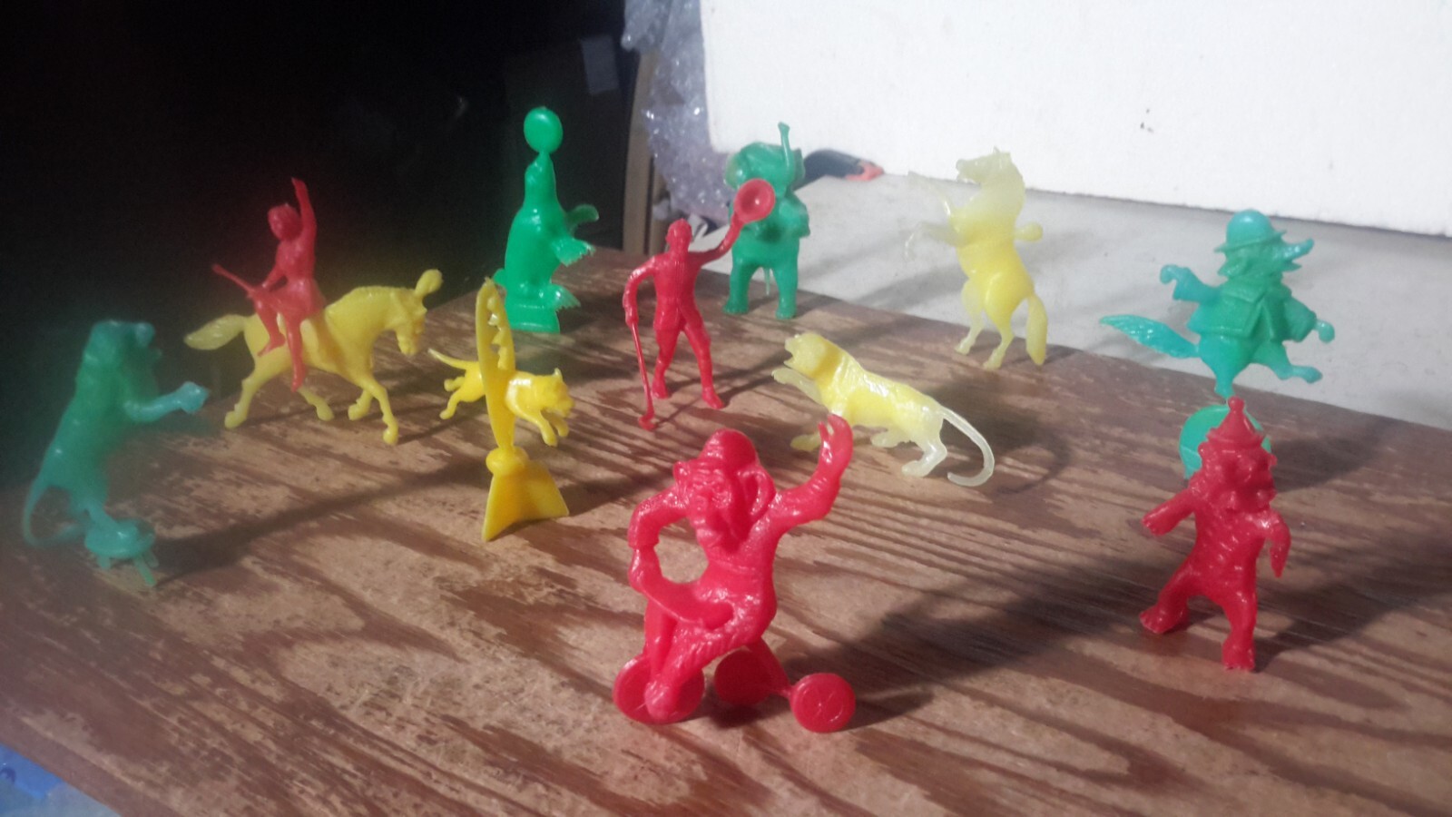 RARE 1950s Timmee COMPLETE CIRCUS Set (12) Figures Animals Monkey ...