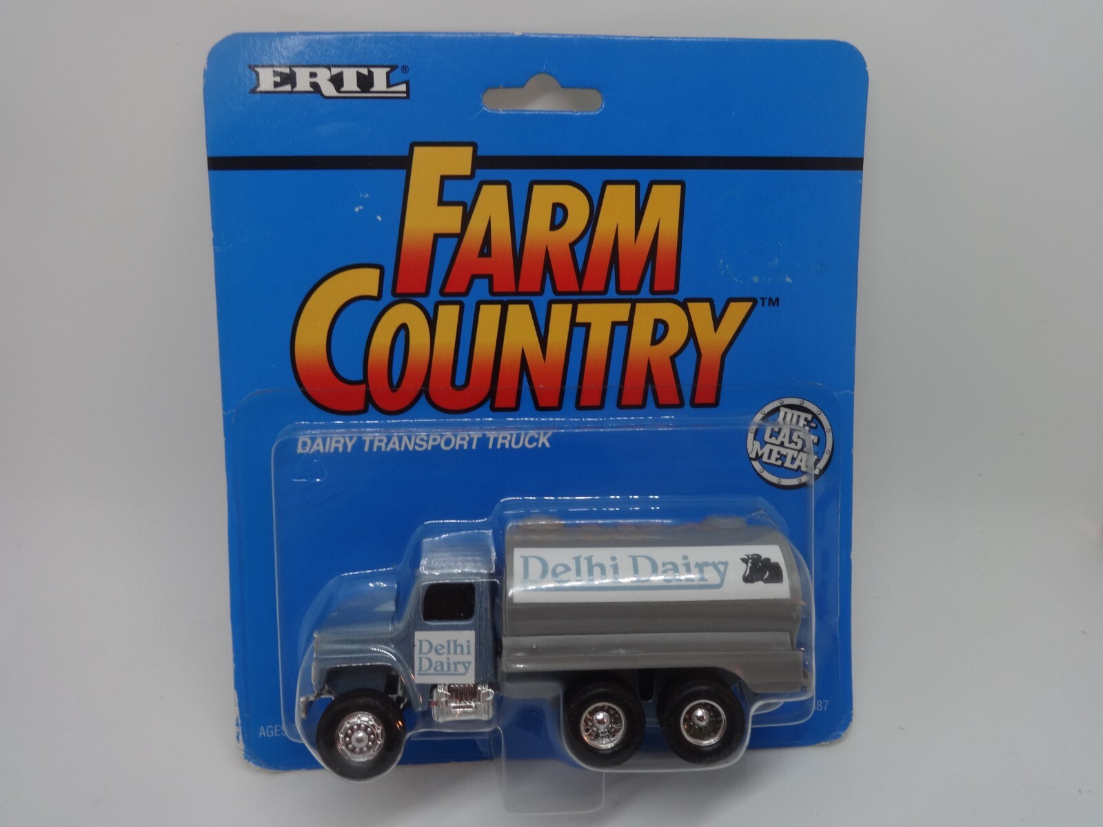 Ertl "Farm Country" 1:43 Gray Delhi Dairy Transport Truck - MIP | eBay