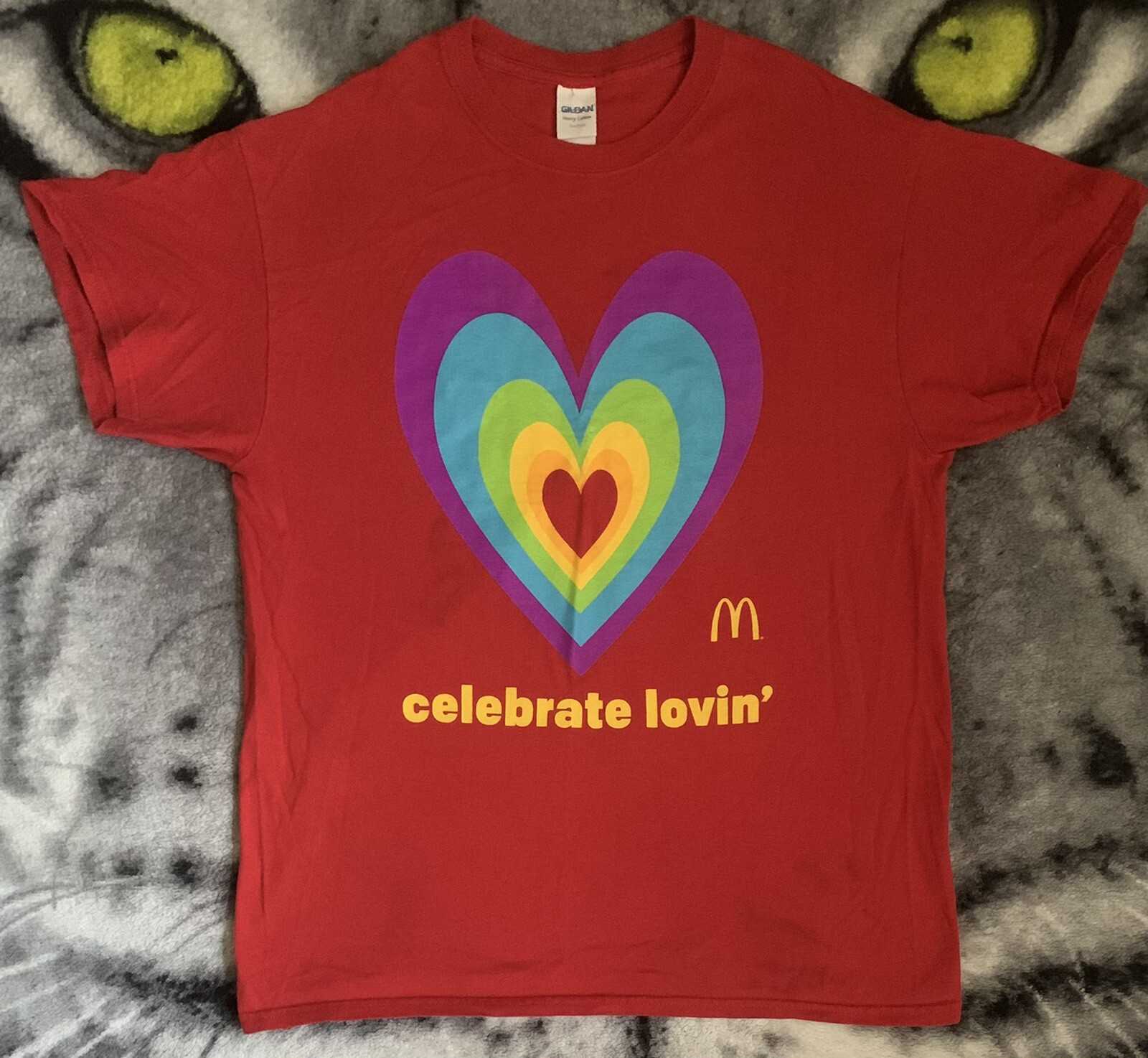 Rare Vintage McDonald’s Hart Celebrate Lovin Promo Sh… - Gem