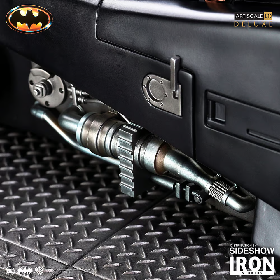 Sideshow Iron Studios Batman (1989) Batmobile Deluxe Edition 1/10 ...