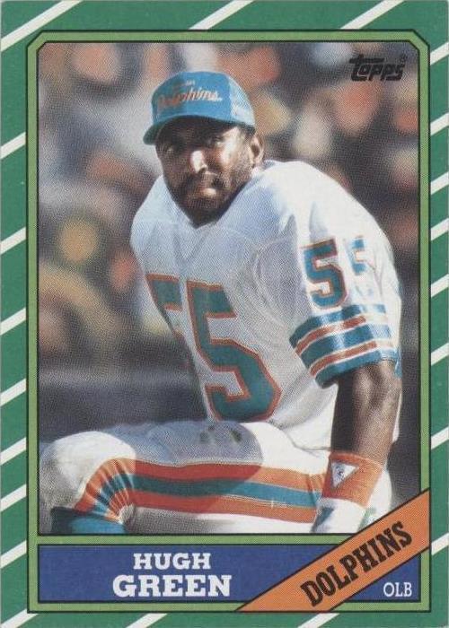 1986 Topps - Hugh Green #57 D* on Copyright Line for sale online | eBay