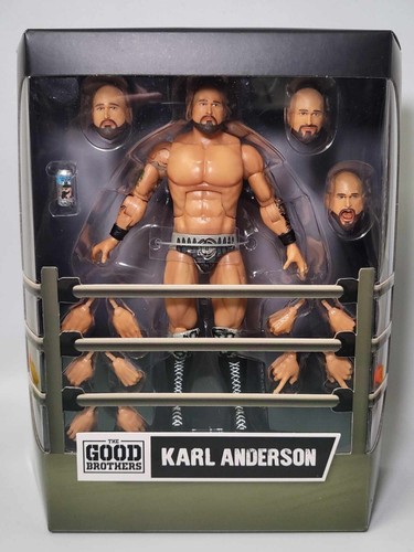 Figurine SUPER7 Ultimates Karl Anderson The Good Brothers 7 1/8in Catch ...