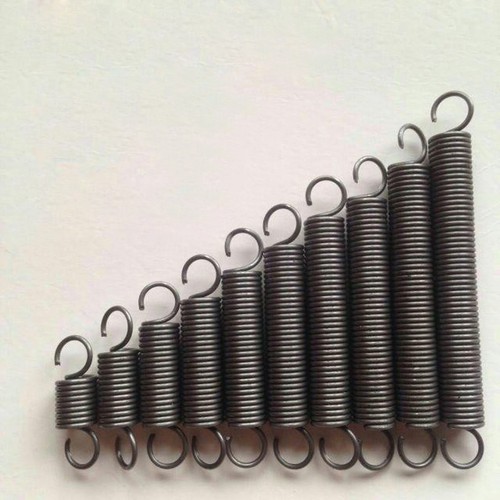 2 x Wire Dia.1.0mm Length 20mm-500mm Tension Extension Spring Expansion ...