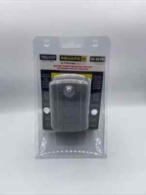SQUARE D Well Water Pump Pressure Switch Pumptrol 30-50 PSI 1/4" NPT ...