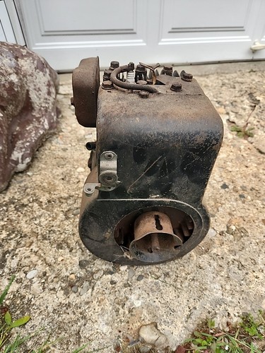 Rare Vintage Briggs & Stratton Small Engine Motor Good Compression Mini ...