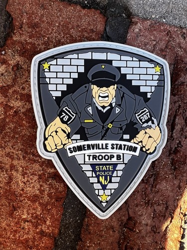 New Jersey State Police Patch NJSP Somerville Station | eBay
