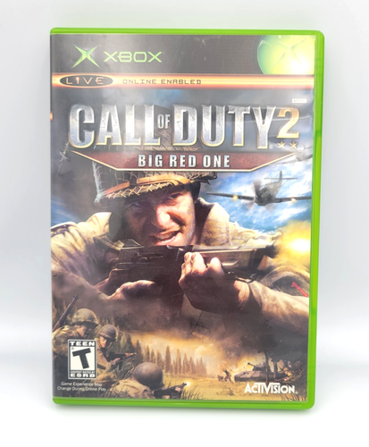 Call of Duty 2: Big Red One Microsoft Xbox (Case, Disc & Manual ...