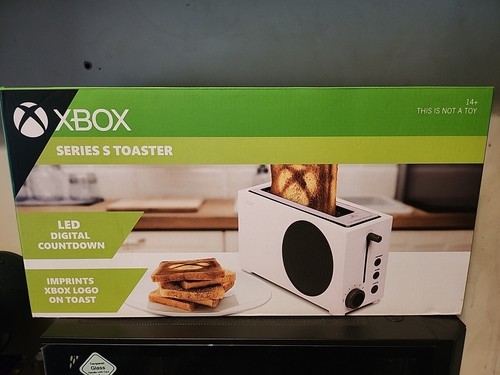 Xbox Series S Toaster that engraves X into toast Only used once. | eBay