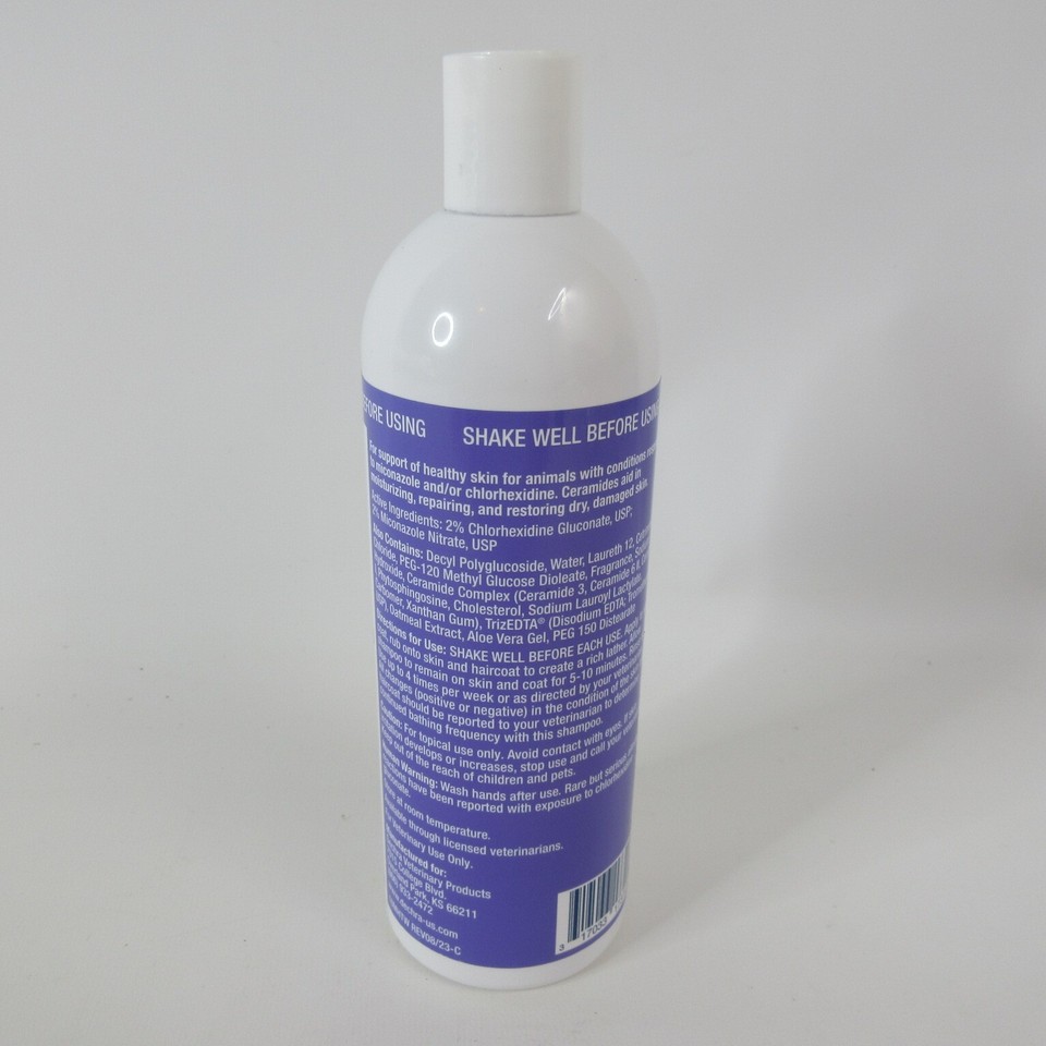 MiconaHex + Triz Shampoo Antimicrobial Dogs Cats Horses 16 oz EXP. 2026 ...