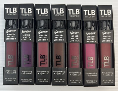 Pick Color - TLB (The Lip Bar) Vegan NonStop Matte Liquid Lipstick 0.24 ...